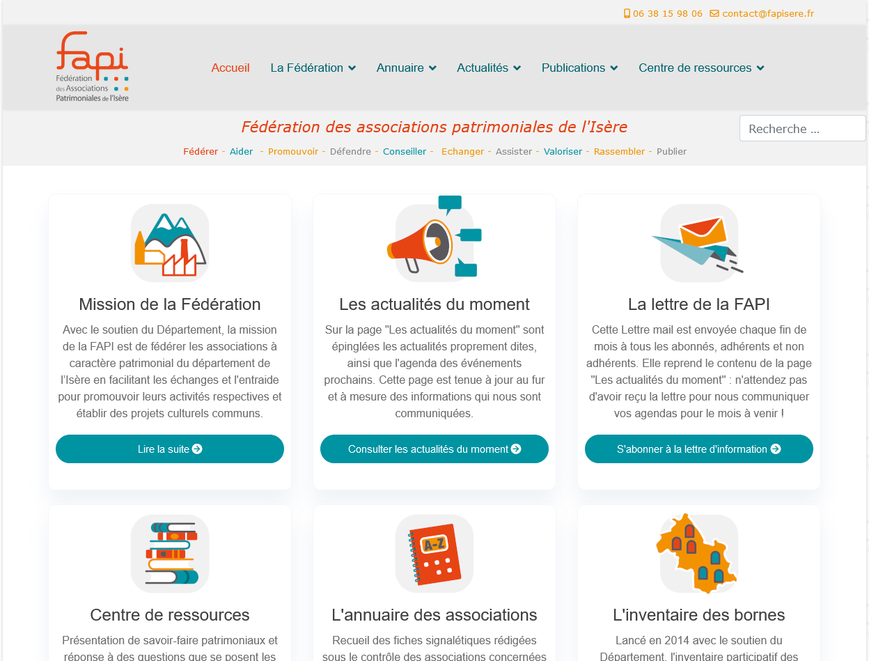 Janvier 2023 : la FAPI vous présente son nouveau site web